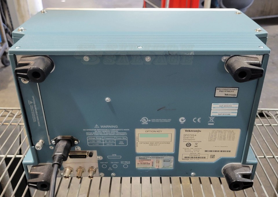 Tektronix DPO7254 Digital Phosphor Oscilloscope 2.5GHz 40Gs/s - Parts ...
