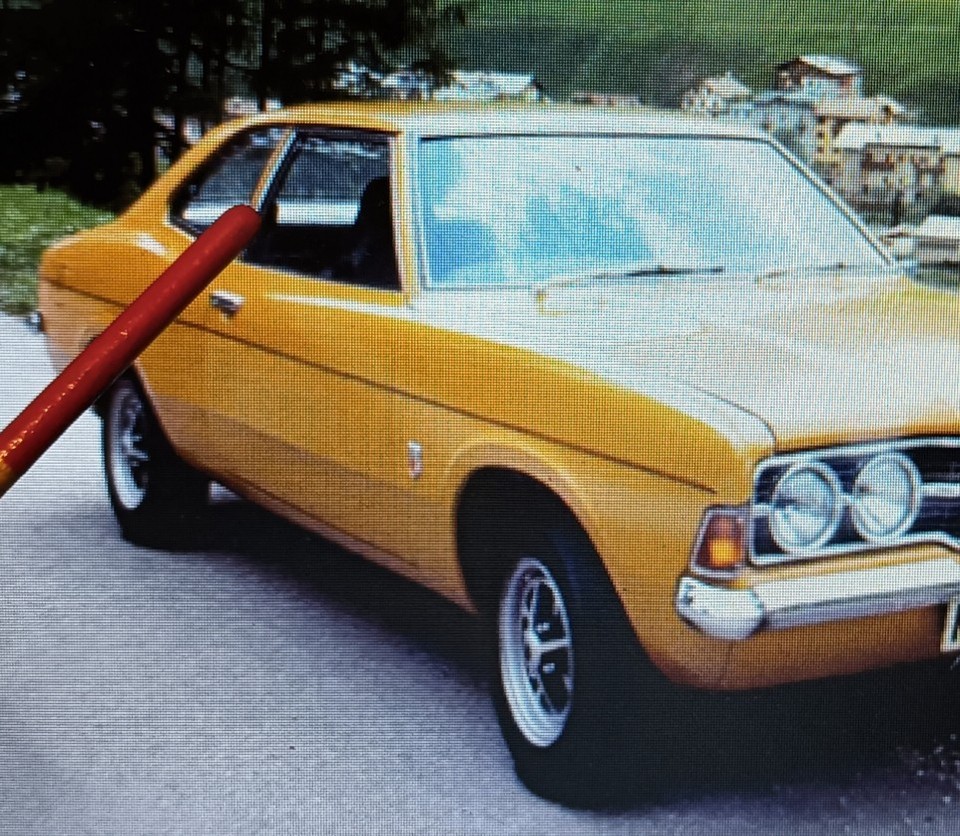 FORD CORTINA MK3 GT 2-DOOR B-POST TRIM NEW OLD STOCK ORIGINAL FORD ...