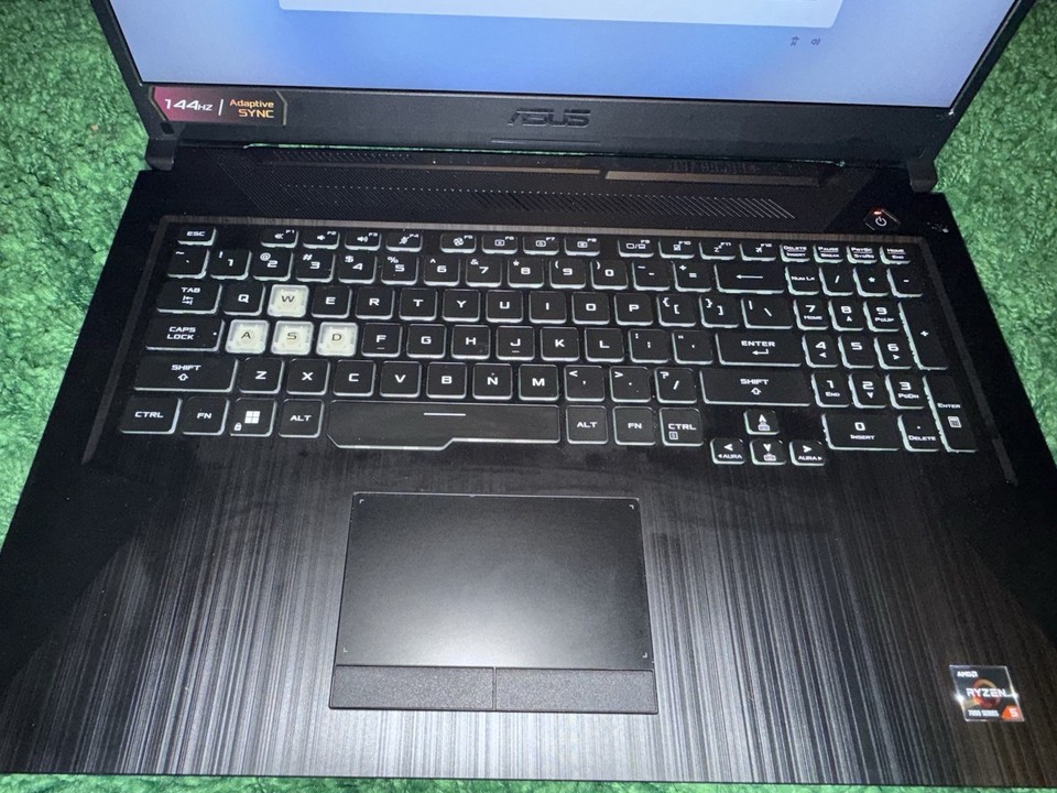 ASUS TUF Gaming Laptop A17 Ryzen 5 8GB RAM 512GB SSD RTX 2050 Windows ...