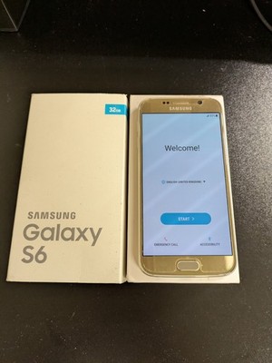 Samsung Galaxy S6 SM-G920F - 32GB Gold Working PLEASE READ 👇 | eBay UK