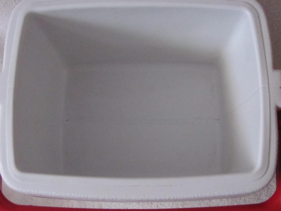 Vintage New Coleman Personal 8 Cooler Model 5272 Red Top Locking Lid ...