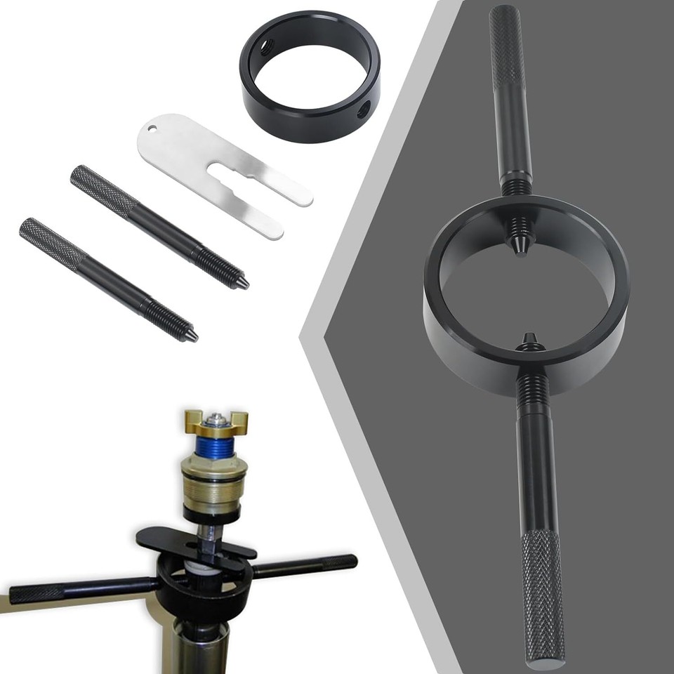 Universal Motorcycle Fork Spring Compressor Tool Kit Radial Pin Spanner ...