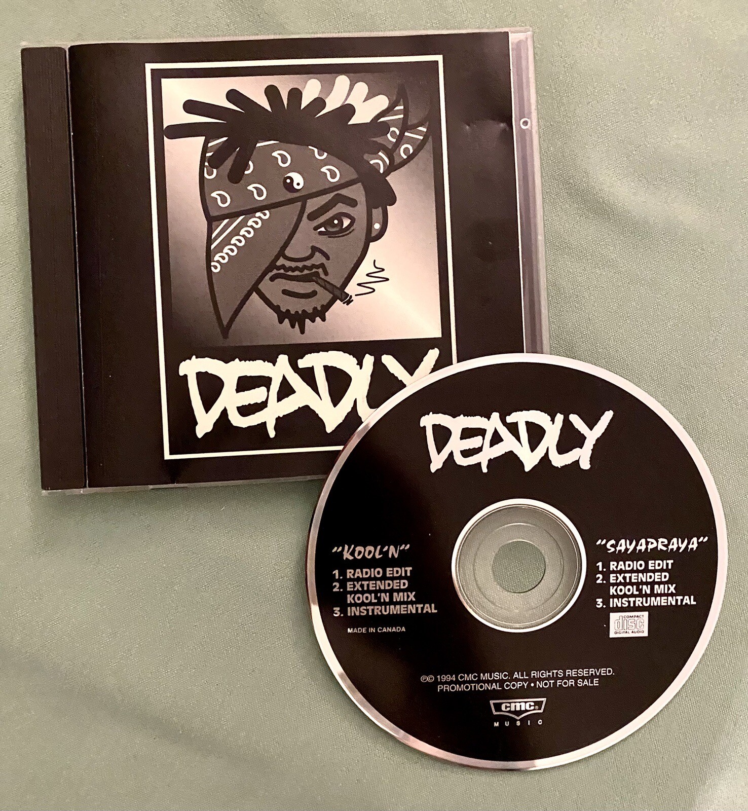 Deadly ** PROMO CD ** Kool'N / Sayapraya | eBay