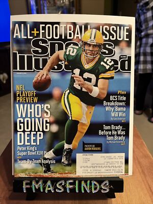 A1 2012 AARON RODGERS PACKERS Sports Illustrated Football Magazine | eBay