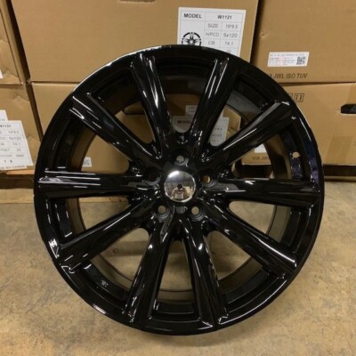 19" GLOSS BLACK GS FSPORT STYLE WHEELS RIMS FITS LEXUS SC SC300 SC400 ...