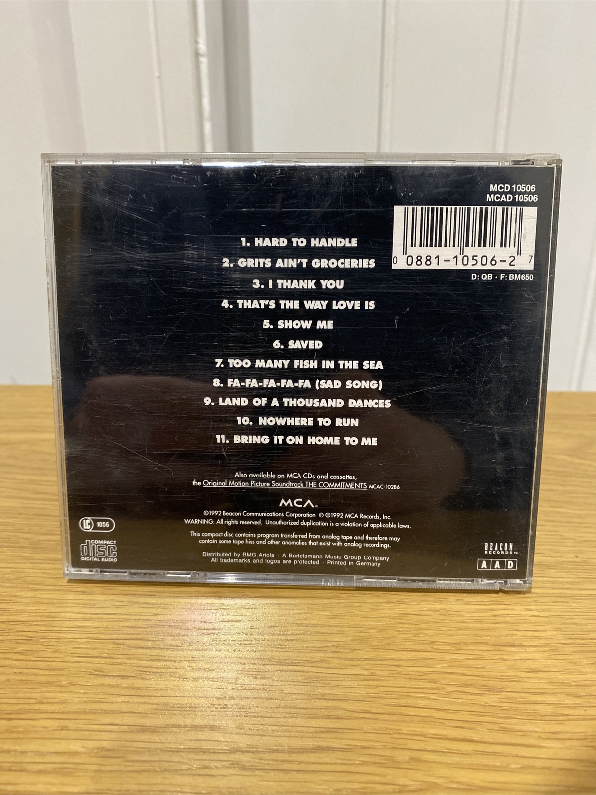 Original Soundtrack The Commitments Vol. 2 CD VGC, Disc Near Mint,Fast P&P | eBay UK