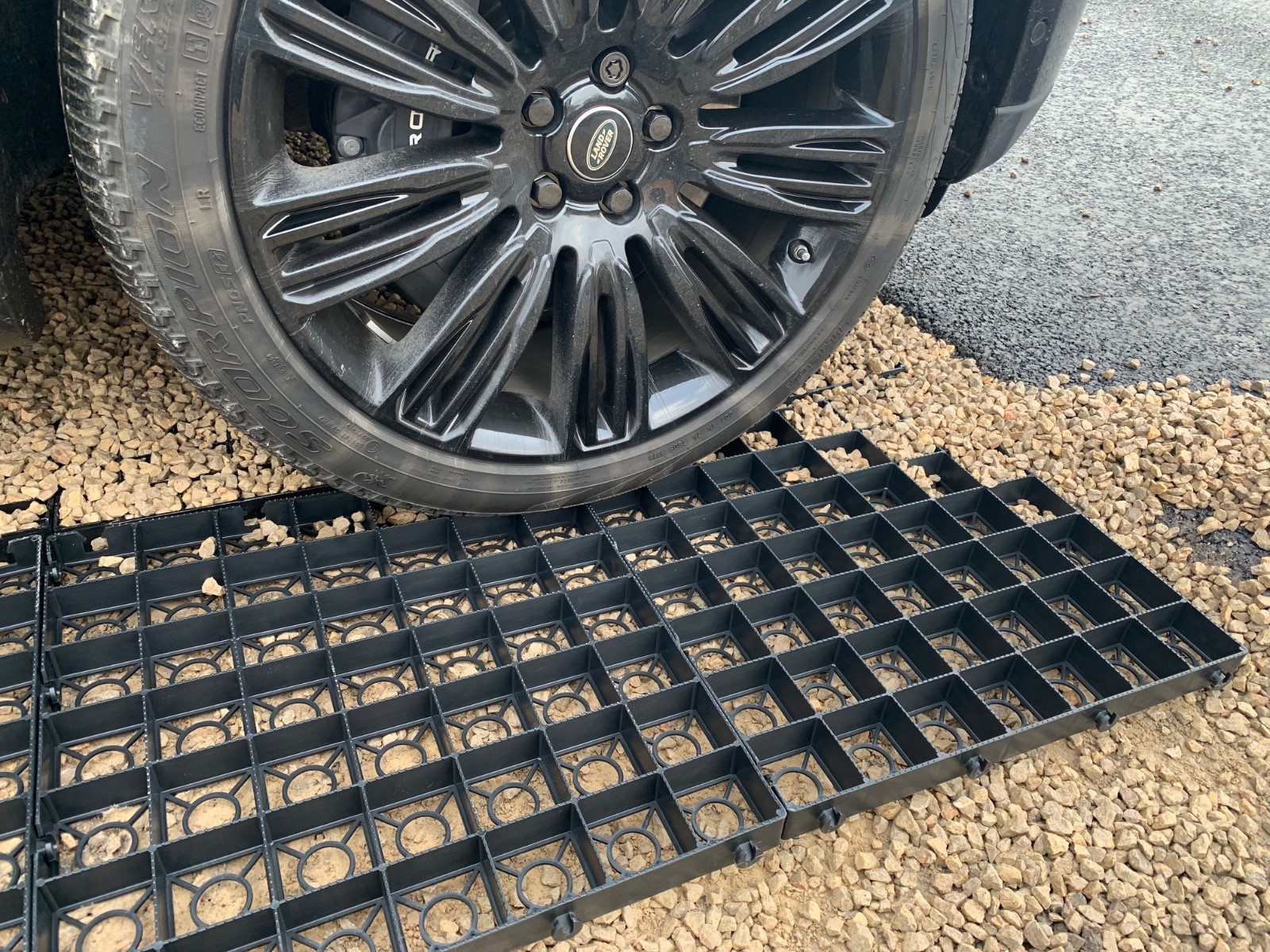 DRIVE GRID ECO GRAVEL GRID PARKING DRIVEWAY GRIDS PLASTIC ECO BASE MATS ...