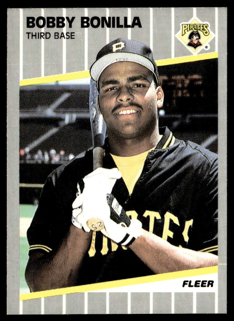 1989 Fleer Bobby Bonilla Pittsburgh Pirates #203 | eBay