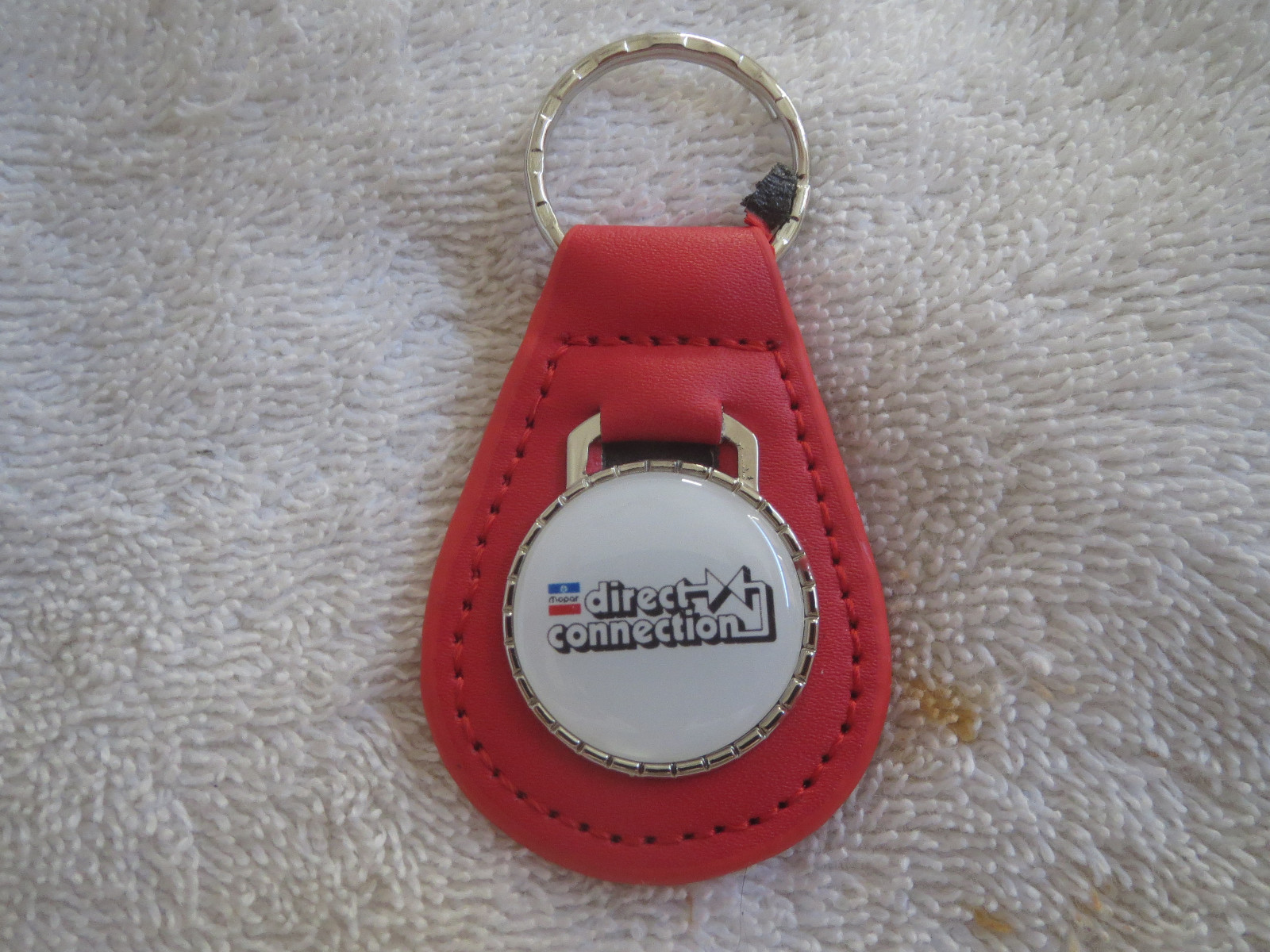 DODGE CHRYSLER PLYMOUTH MOPAR DIRECT CONNECTION LOGO KEYCHAIN KEYRING ...