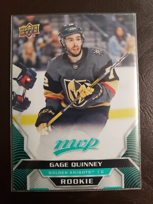 2020-21 Gage Quinney Mvp Short Print Rookie Upper Deck MVP Hockey | eBay