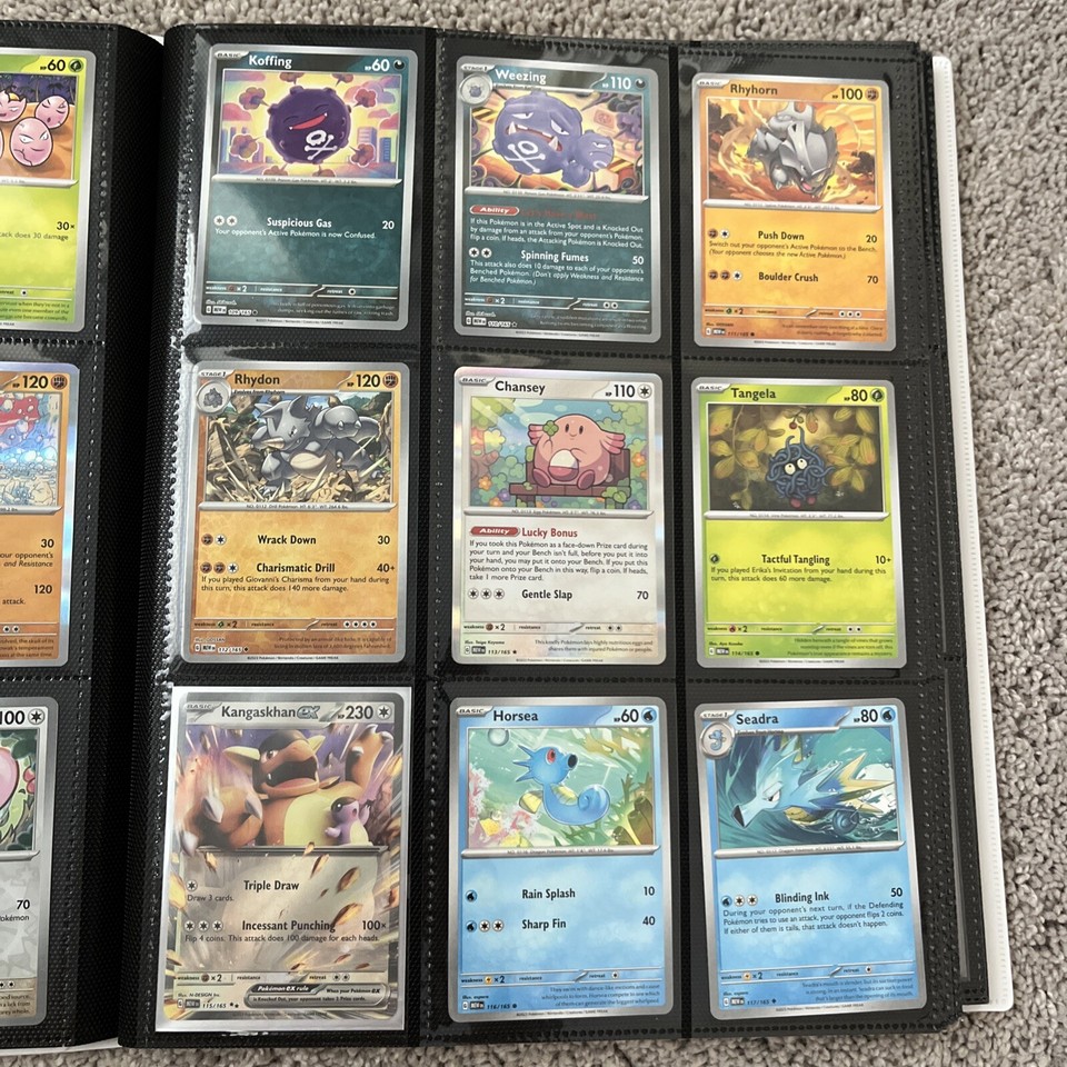 Pokemon 151 Complete Base Master Set in 151 Binder w/ Promos | eBay