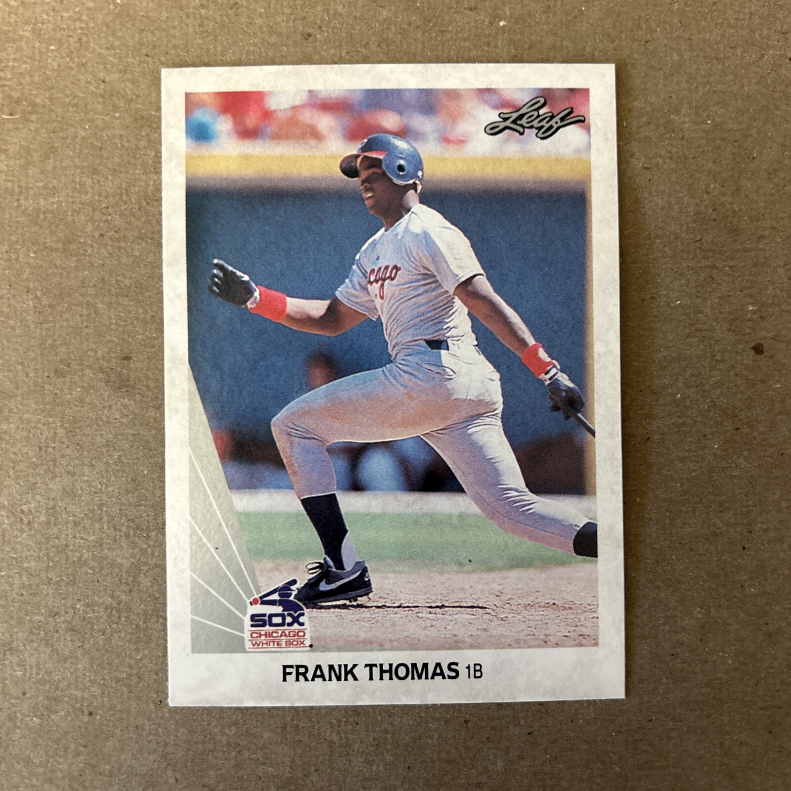 1990 Fleer Frank Thomas Chicago White Sox Rookie Card #300 | eBay