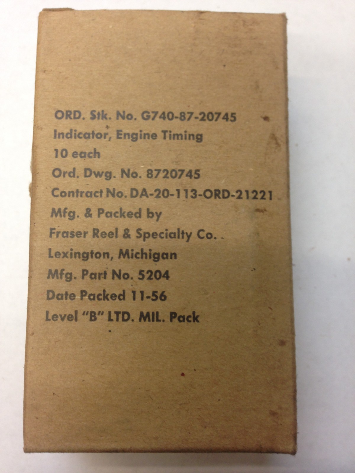 For Jeep M38 M38A1 Timing Indicator NOS G-740 G-758 | eBay