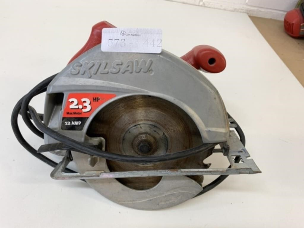SKILSAW Model 5400 7 1/4 Circular Saw 2.3 Horse Power 12 Amp TESTED ...