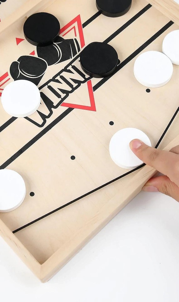 Fast Sling Puck Board Game Table Hockey Foosball Toys For Family ...