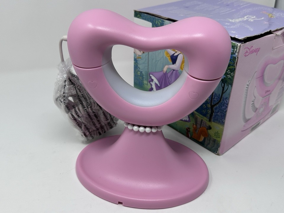 Disney Princess Telephone Pink Corded Heart Shape Phone Cinderella New ...