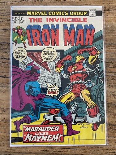 Iron Man #61 Marvel 1973 Bronze Age FN Range🔥🔥🔥 | eBay Australia