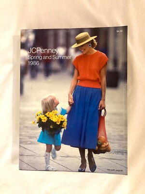 VINTAGE JC PENNEY SPRING AND SUMMER 1986 CATALOG HOME, AUTO, FASHION ...