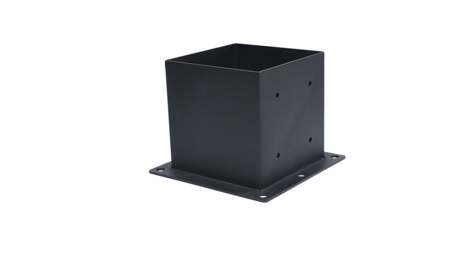 6x6 Post Base 4 Pcs Standoff Deck Post Anchor for Concrete Heavy Duty ...