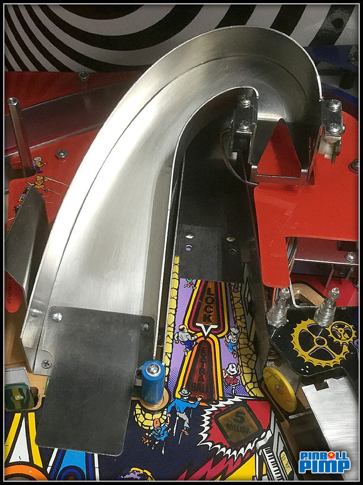Bally Twilight Zone Pinball - PYRAMID POWER EYE Metal Ramp DECAL MOD ...