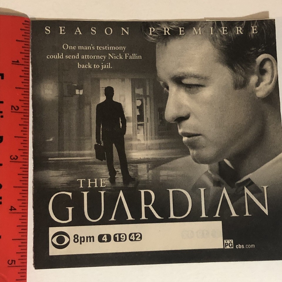 The Guardian Tv Guide Print Ad Simon Baker TPA9 | eBay
