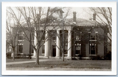 Postcard RPPC GA Preston Georgia Webster County Court House B66 | eBay