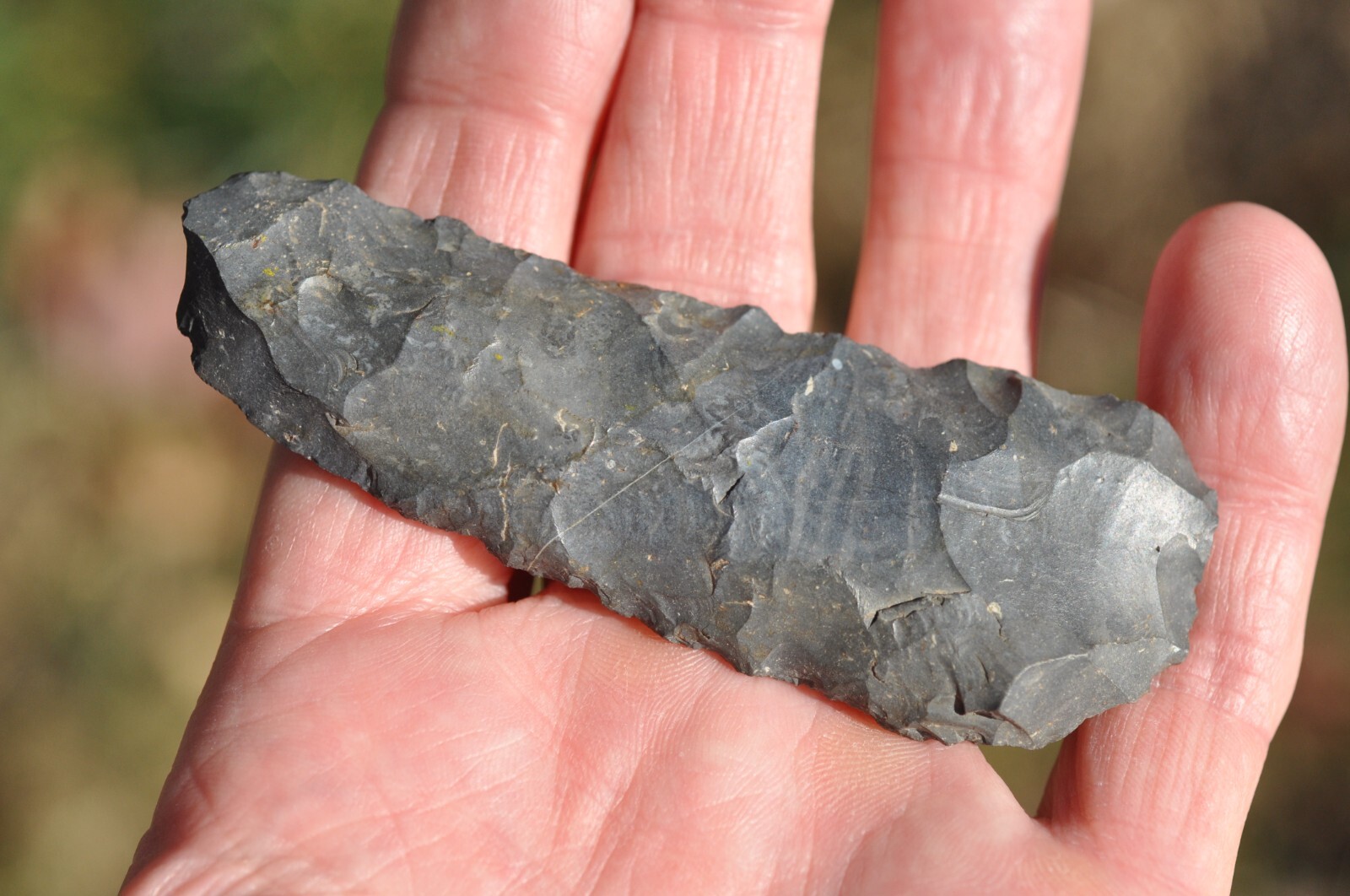 OH IN KY IL Midwestern Flint Blade/Scraper Indian Arrowhead Artifact | eBay