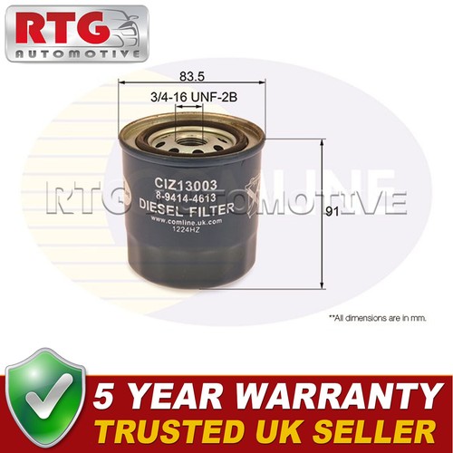 Fuel Filter Fits Isuzu Rodeo Toyota Land Cruiser Nissan Patrol + Other ...