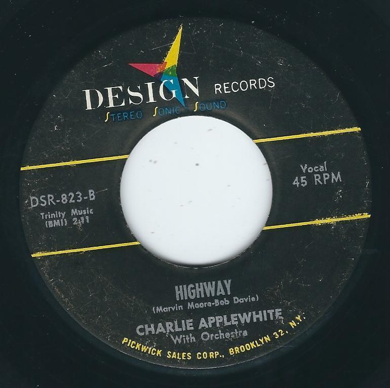 NY R&R Charlie Applewhite DESIGN 823 Highway / I wrote ♫ | eBay