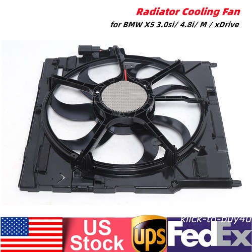 Radiator Cooling Fan Assembly for BMW X5 Series E70 2007-2010 OEM ...