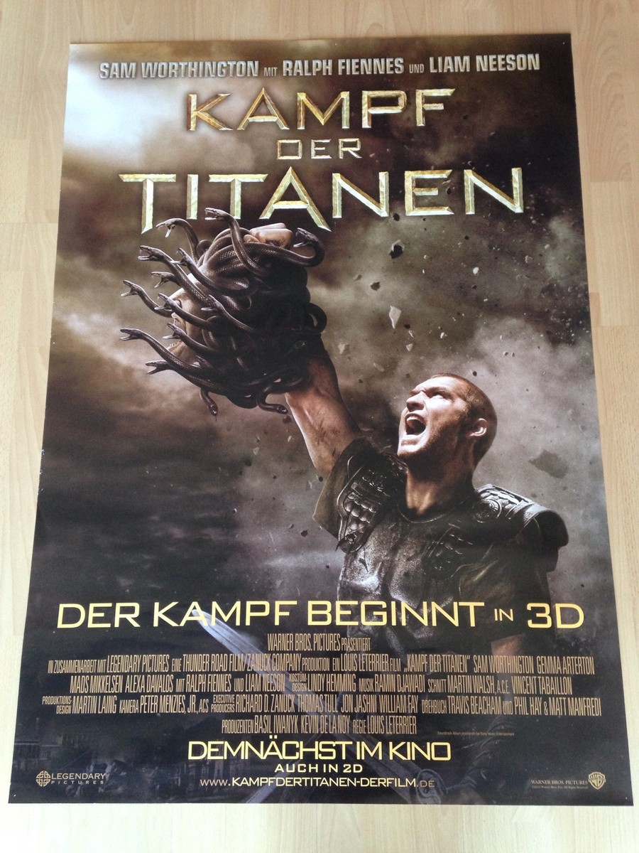 Kampf Der Titanen Plakat