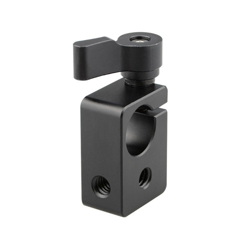 Single Rod Clamp 15mm Rail Connector with 1/4 Screw for 15mm DSLR ...