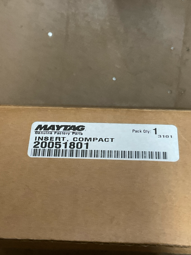 Genuine OEM Maytag 20051801 Washing Machine Compact Insert - White | eBay