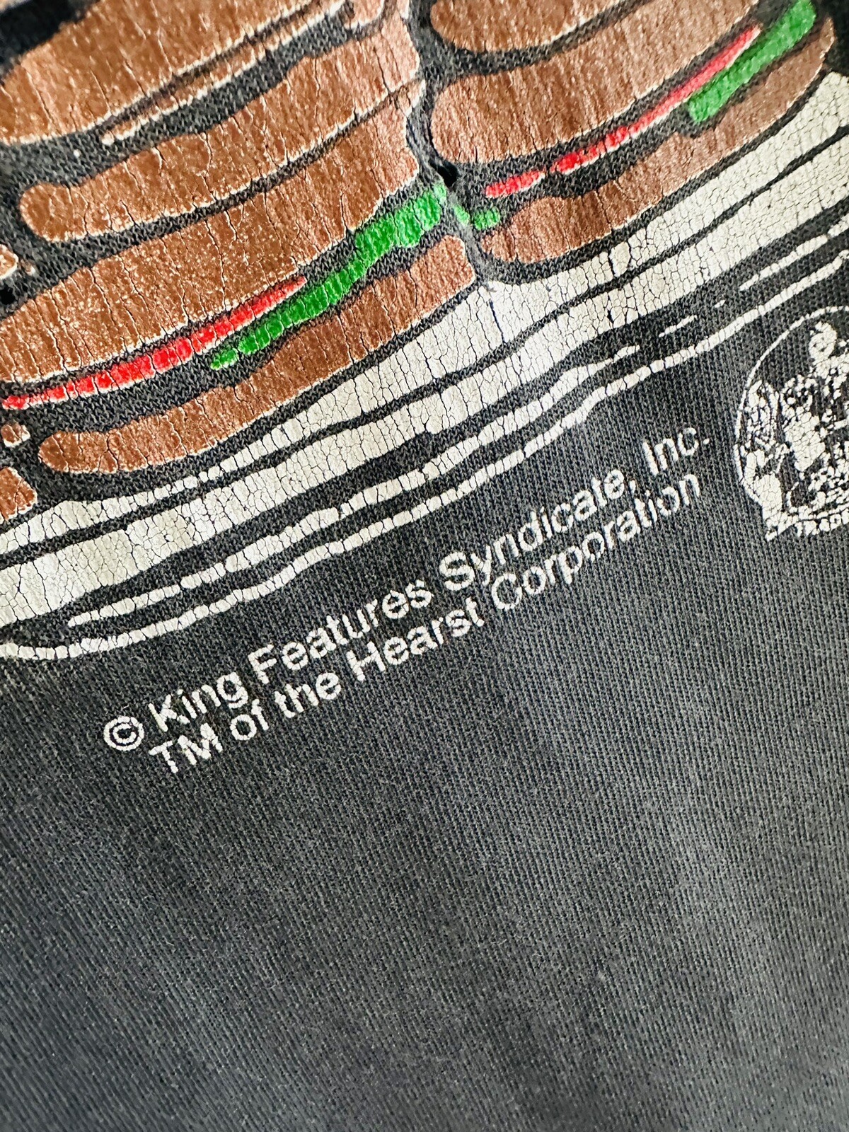 Vintage Popeye Tee Shirt Xl Wimpy Cartoon Graphic Art… - Gem