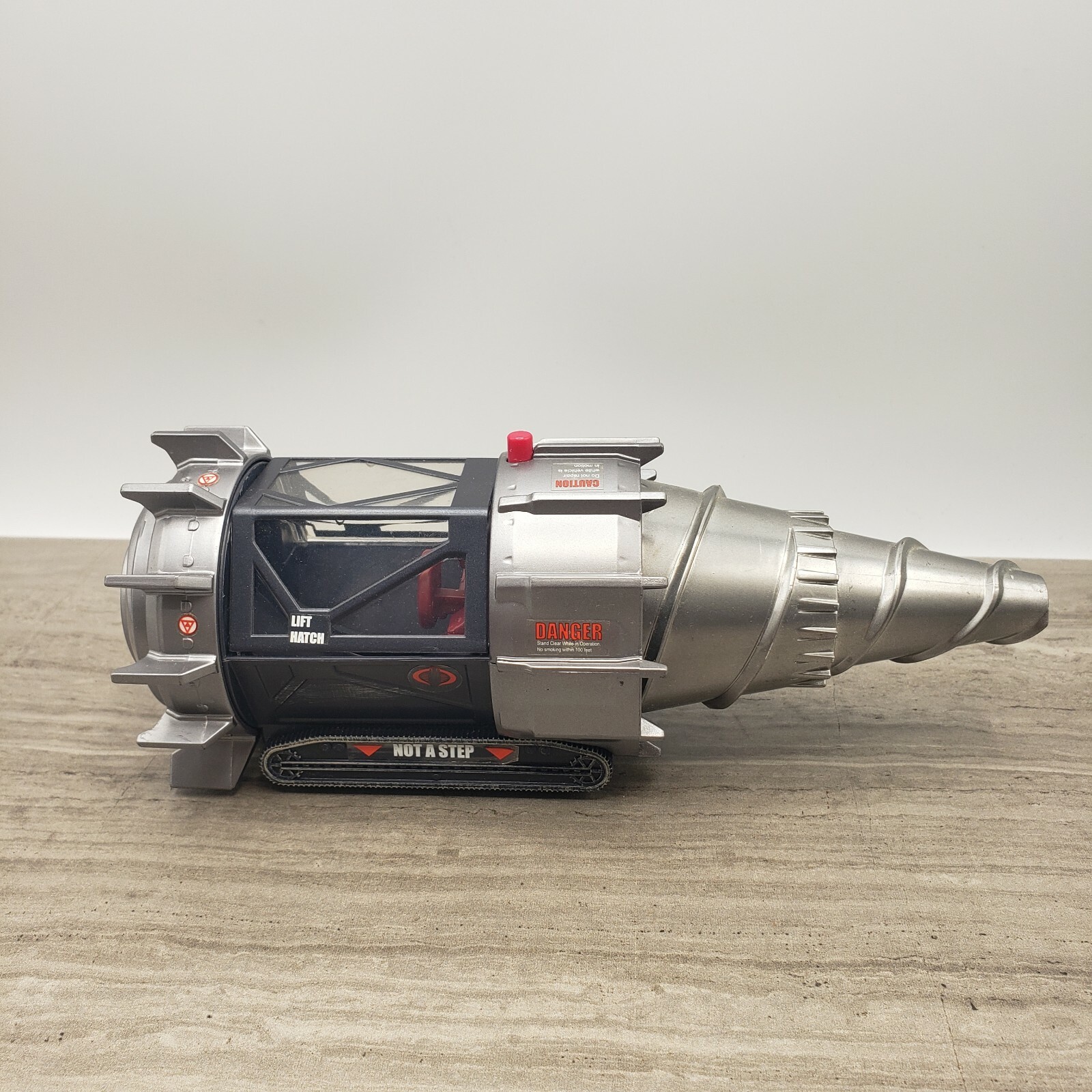 HASBRO 2009 G.I. JOE "Rise of The Cobra" Mole Pod Vehicle Cockpit (No ...