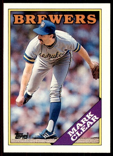 1988 Topps Mark Clear Baseball Cards #742 | eBay