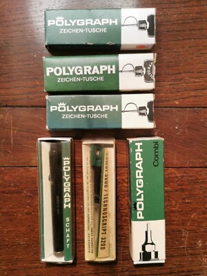 Vintage Polygraph German Technical Drawing Joblot Combi 3000 Techno ...