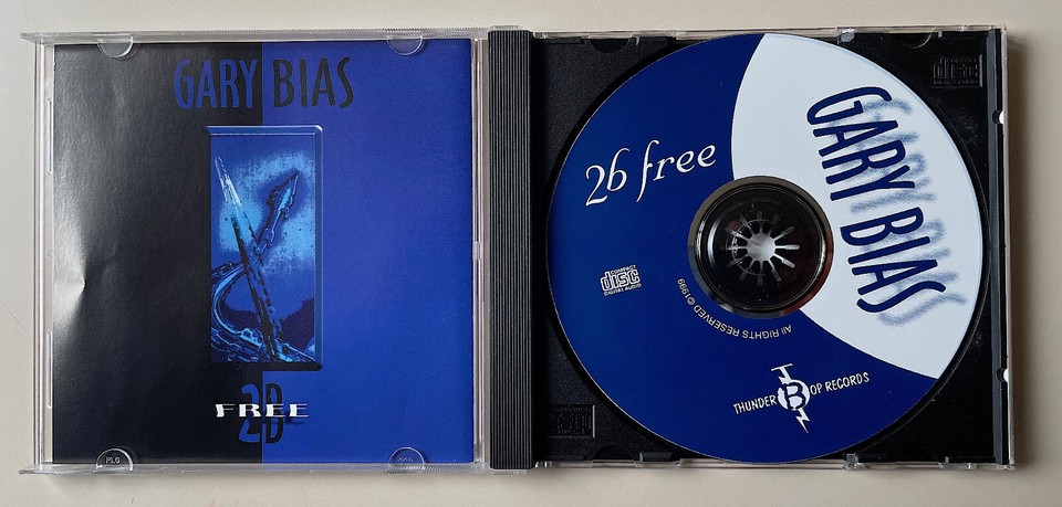Gary Bias: "2b Free" Pre-owned CD in Excellent condition (Signed by ...