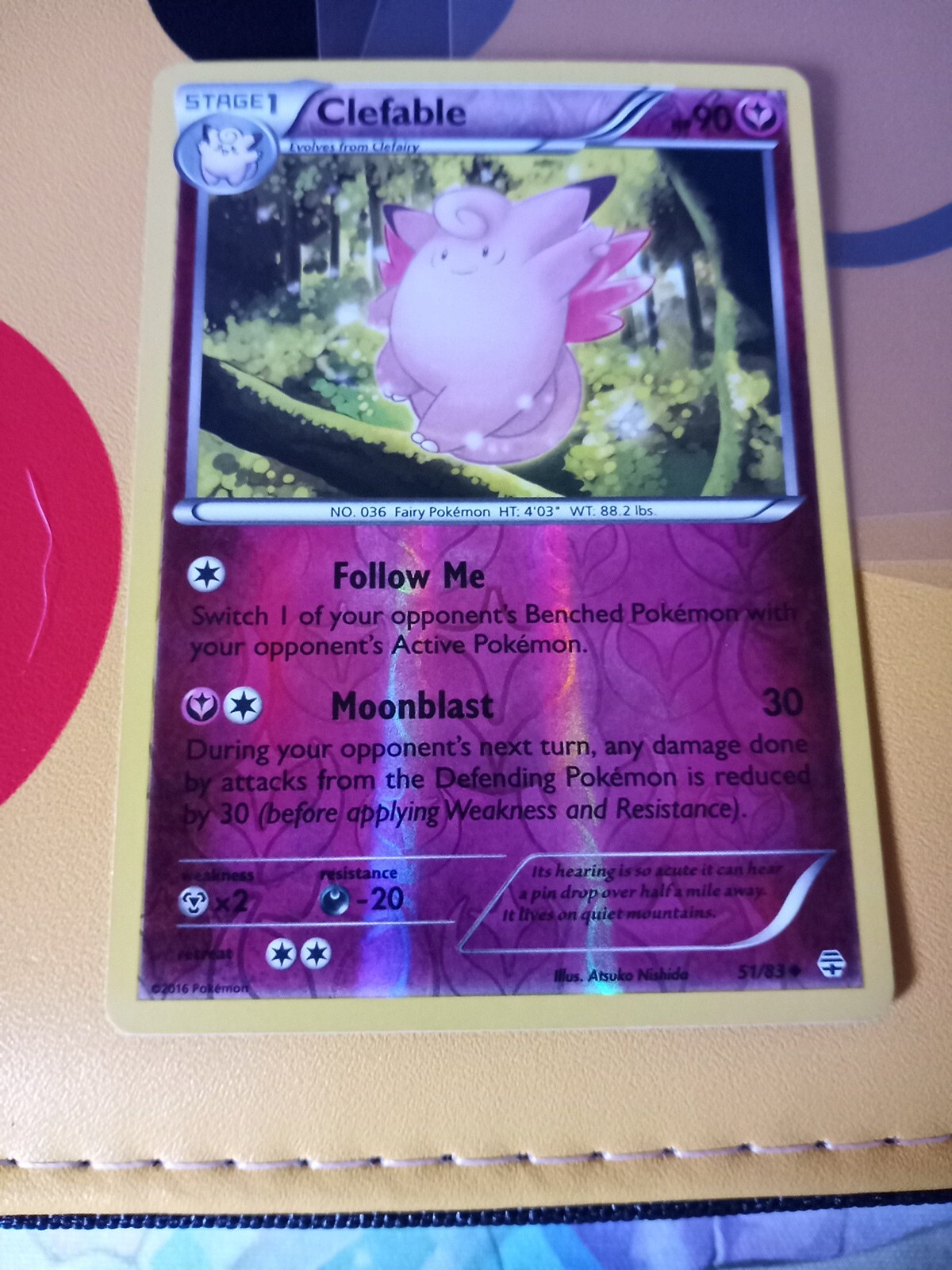 Pokémon TCG Clefable Generations 51/83 Reverse Holo Uncommon | eBay