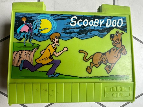 1973 Hannah Barbara Scooby-doo Thermos Brand Lunch box No Thermos ...