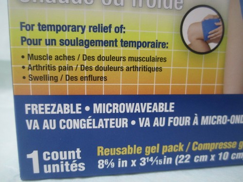 Assured Pain Relief hot or cold Pack New, Ice Pack Sachet | eBay