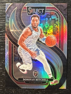 2024-25 Select Basketball Donovan Mitchell Premier Silver Prizm ...