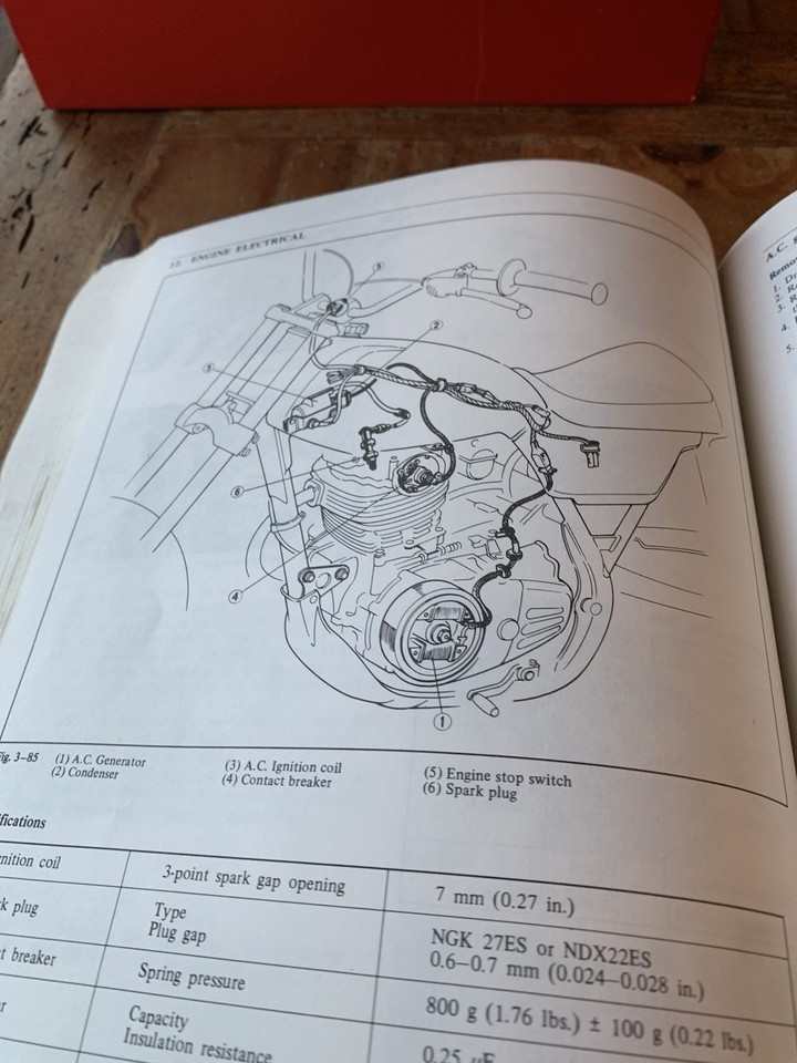 Honda TL250 Trials Serving Book Honda TL 250 Book TL250 | eBay UK