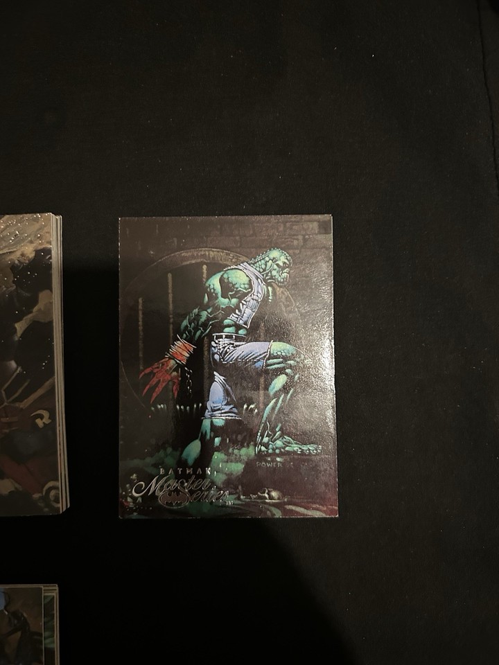 Skybox Batman Master Series Cards, 1995 #’s 1-15, 17-89. 88 Total In ...