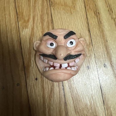 Vtg 1980s Rubber Anthrax Not Man Mascot Finger Puppet Gigantor Ugly ...