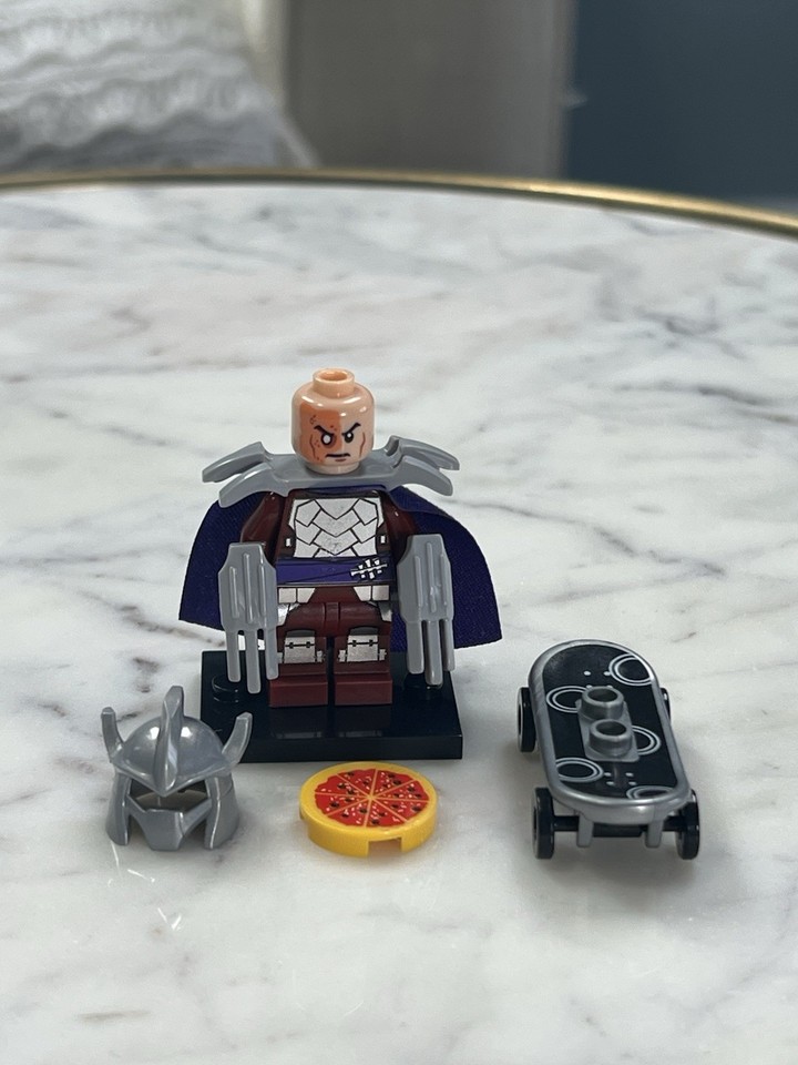 Lego TMNT Shredder Custom Printed Minifigure Teenage Mutant Ninja ...