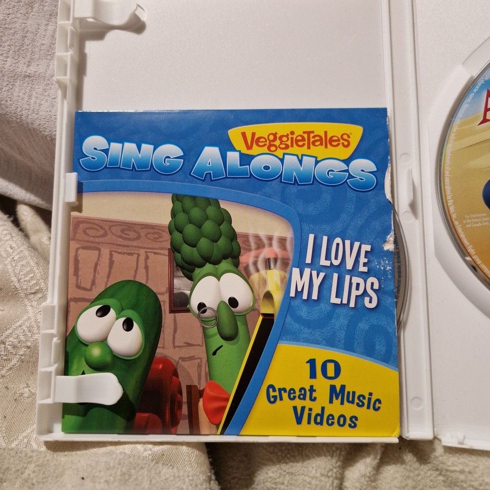 Veggie Tales DVD - Abe and the Amazing Promise with Bonus DVD REGION 1 ...