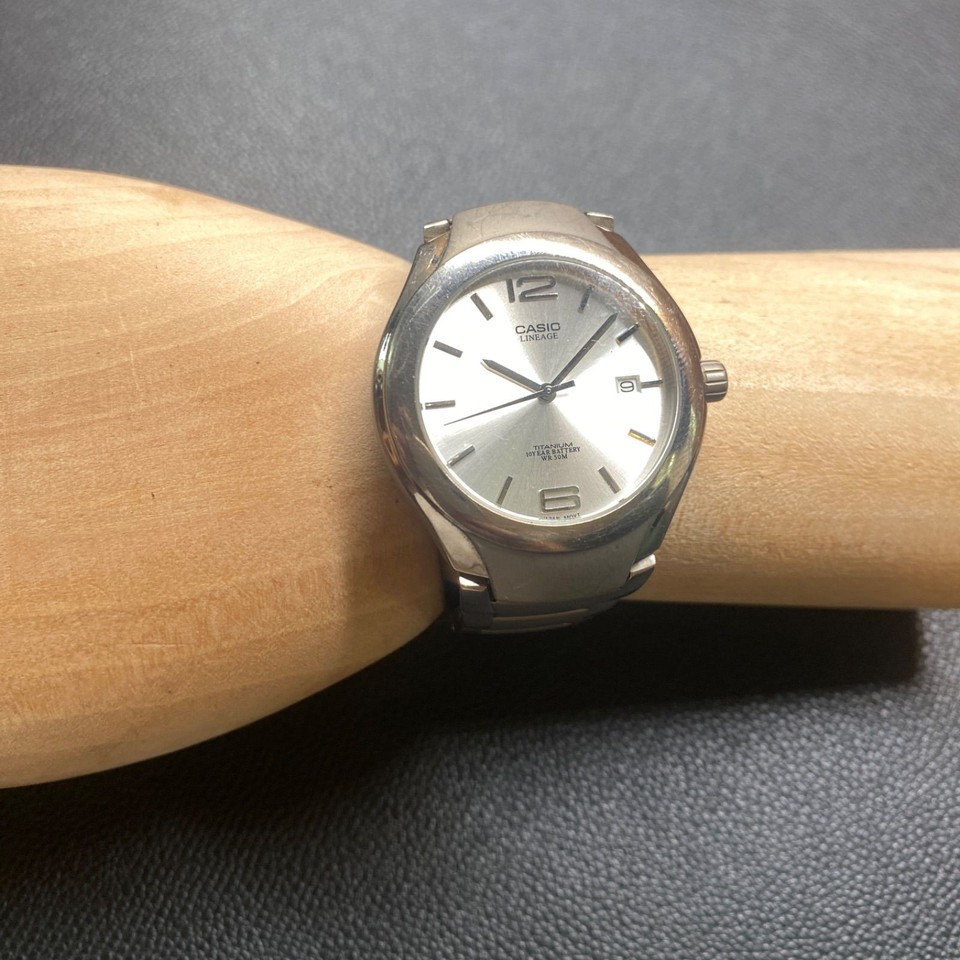 Casio Titanium Lineage LIN-169 Men's Analog Watch Stylish Durable ...