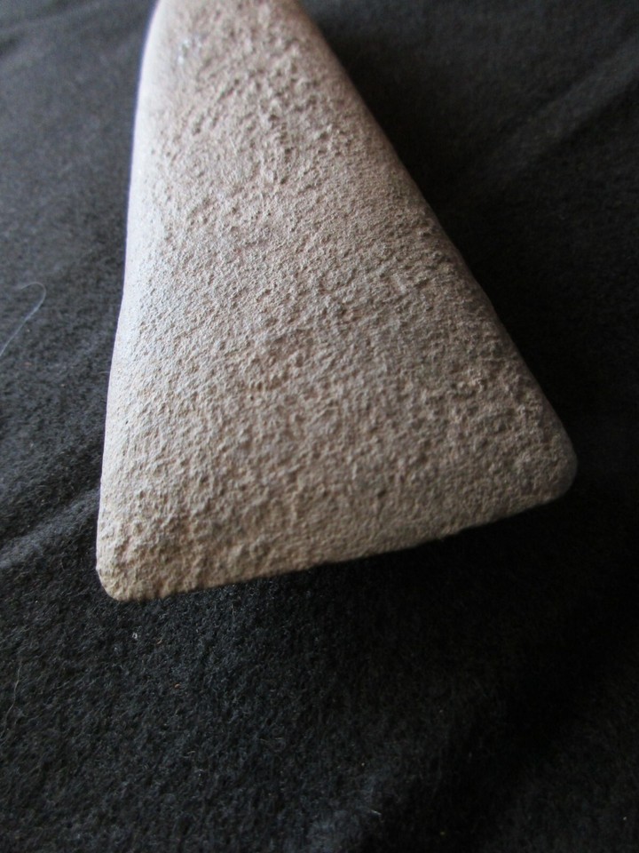 LARGE NATIVE AMERICAN STONE CELT, AMERICAN INDIAN STONE CELT, PORT-0323 ...
