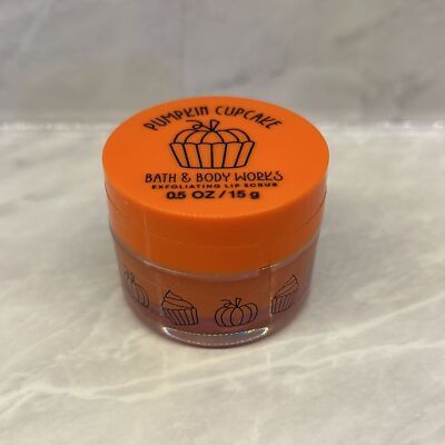 *NEW* PUMPKIN CUPCAKE | EXFOLIATING LIP SCRUB | Bath & Body Works | eBay